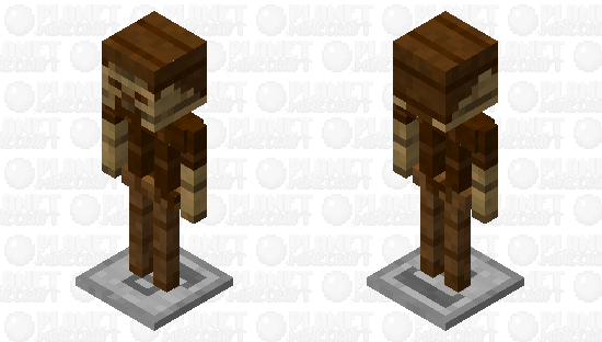 Steve (With Beard) Armor Stand Minecraft Mob Skin