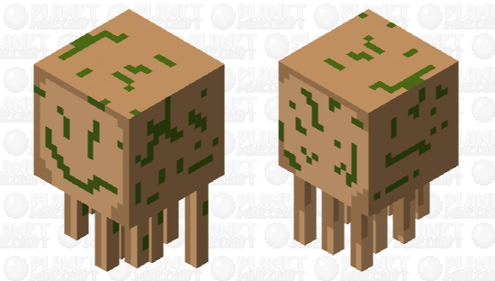 Bread Ghast Minecraft Mob Skin