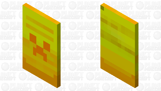 creeper golden cape Minecraft Mob Skin