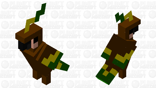Custom Parrot Minecraft Mob Skin