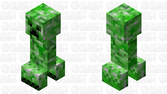 Better Creeper Minecraft Mob Skin