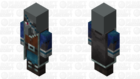 Wandering Trader Illager Minecraft Mob Skin