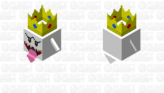 king boo v2 (super mario) Minecraft Mob Skin