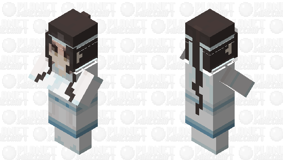 gusu lan clan villager Minecraft Mob Skin