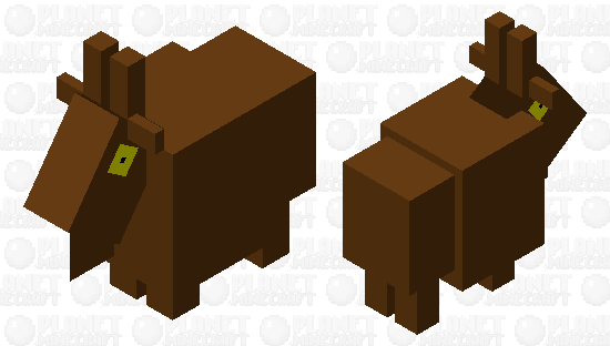 goat simulator goatz goat goat Minecraft Mob Skin