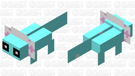 Wooper Minecraft Mob Skin