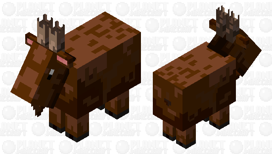 Moose Minecraft Mob Skin