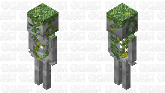 Swamp Skeleton Minecraft Mob Skin