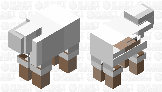 1-Bit Sheep! Minecraft Mob Skin