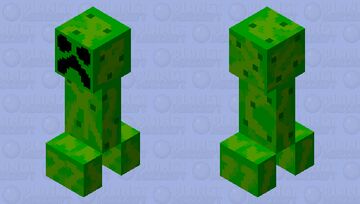 Creeper Realistic Minecraft Mob Skins | Planet Minecraft Community