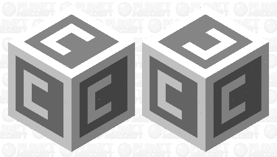 Carbon Cube Minecraft Mob Skin