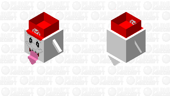 boo mario (super mario) Minecraft Mob Skin