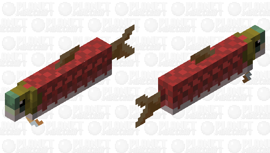 Salmon HD Minecraft Mob Skin