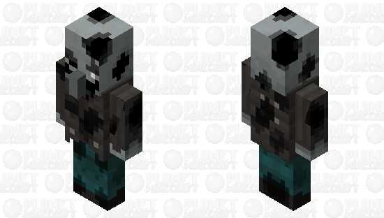 Distorted Vindicator Minecraft Mob Skin