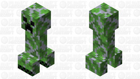 Texture Update Creeper Minecraft Mob Skin