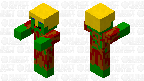 vampire zombie Minecraft Mob Skin