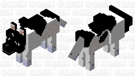 dixiey (POM) My dog Minecraft Mob Skin