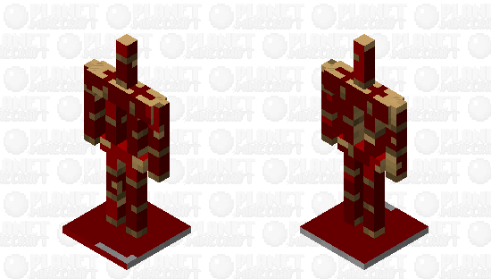 Blood Armor Stand Minecraft Mob Skin