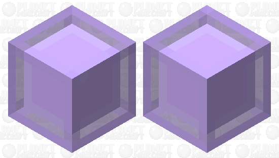 Glowing orb ( purple version) Minecraft Mob Skin