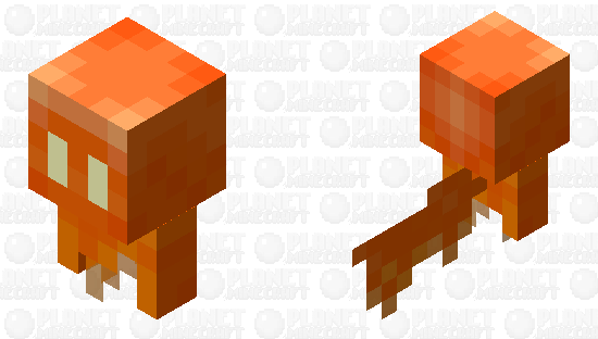 Orange Juice Minecraft Mob Skin