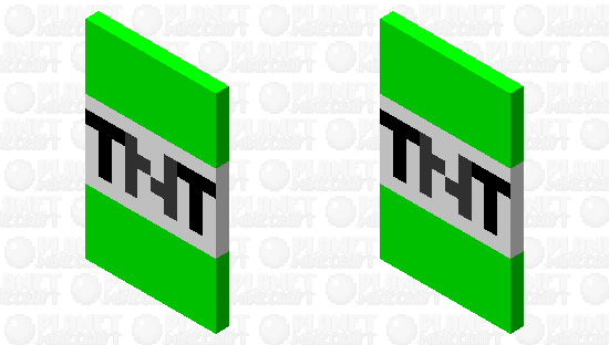 Cape Of TNT X20 Minecraft Mob Skin