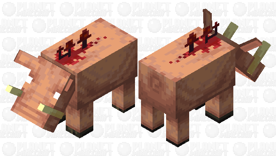 Warthog Minecraft Mob Skin