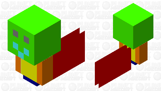 Rainbow Minecraft Mob Skin