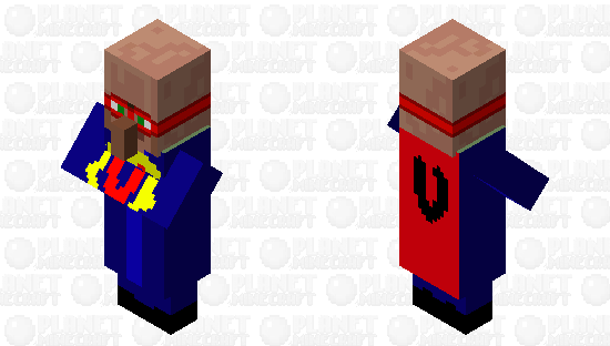 Super Villager Minecraft Mob Skin