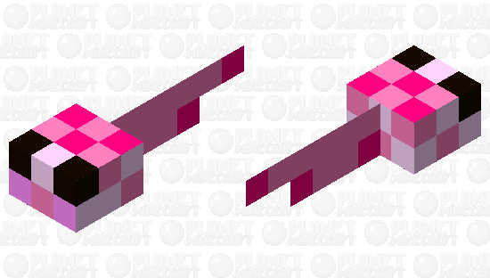 cute pastel tadpole Minecraft Mob Skin