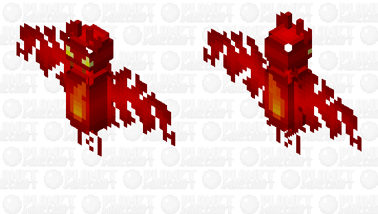 Nether Bat Minecraft Mob Skin