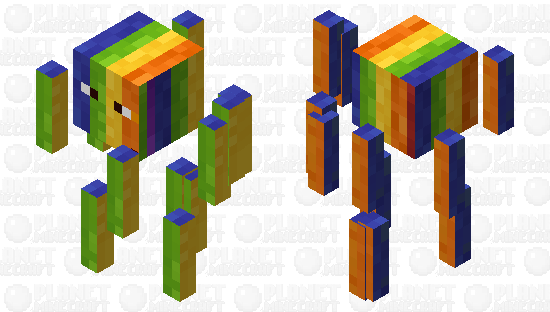 Blaze Patrick's Day Minecraft Mob Skin