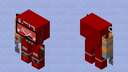 RED Dispenser Minecraft Mob Skin