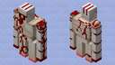 Corrupt iron golem Minecraft Mob Skin