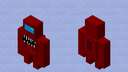 scary amOngus Minecraft Mob Skin