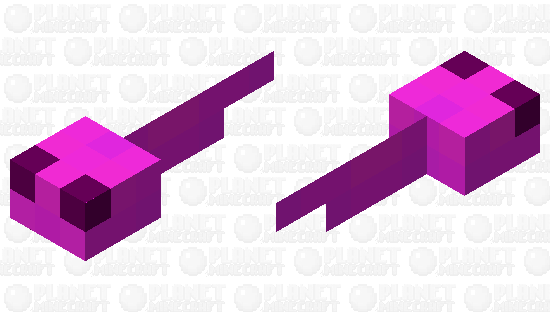 Pink tadpole Minecraft Mob Skin