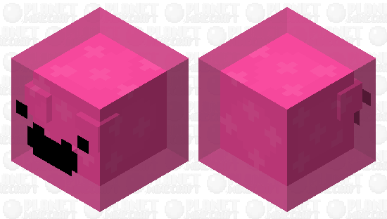 Pink Slime from Slime Rancher Minecraft Mob Skin