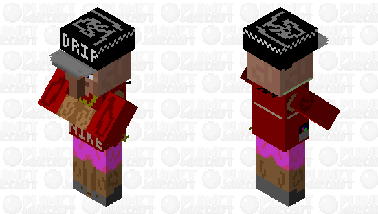 Drippy Villager Minecraft Mob Skin