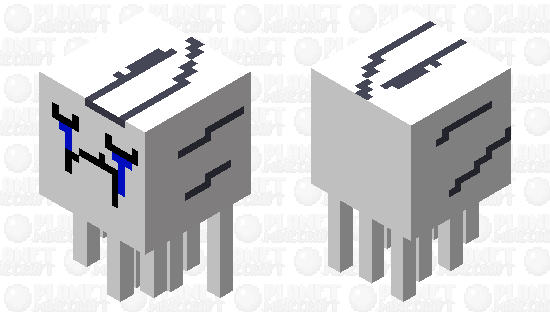 low budget ghast Minecraft Mob Skin