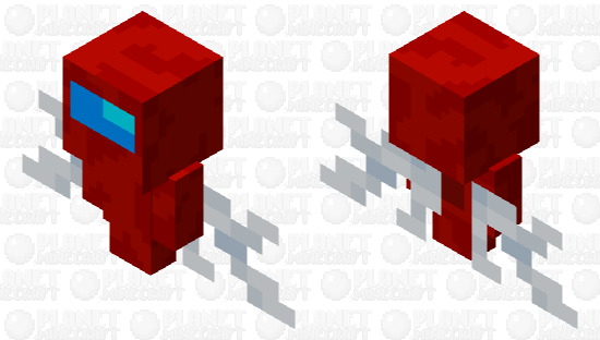 sussy amongus flying thingy Minecraft Mob Skin