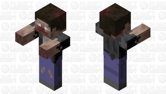 Zombie steve with other clothes Minecraft Mob Skin