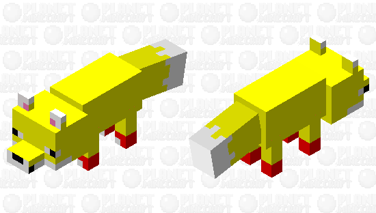 Tails Minecraft Mob Skin