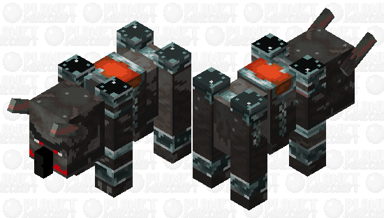 angry ravager Minecraft Mob Skin