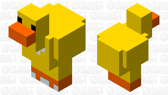 Chica the Chicken Minecraft Mob Skin