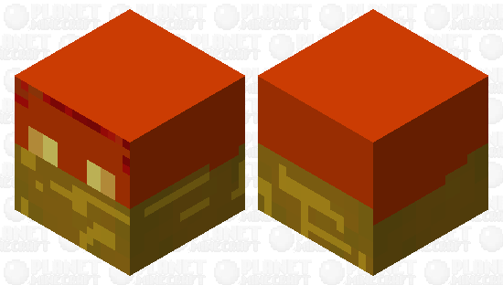 Magmablock improved Minecraft Mob Skin