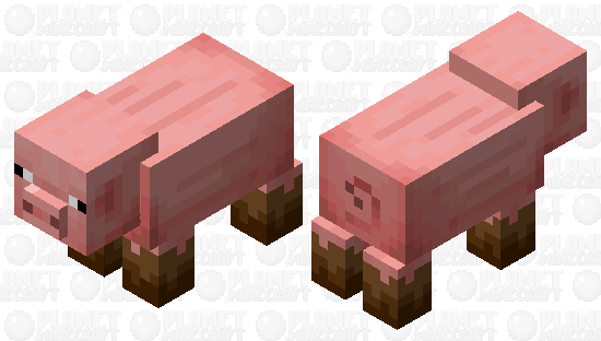 muddy pig Minecraft Mob Skin