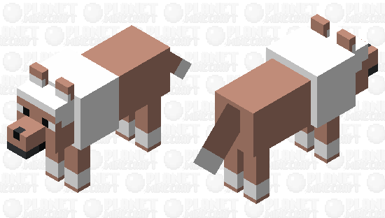 Poodle (Dog) Minecraft Mob Skin