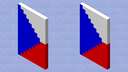 Cape Of Flag Of Czech Republic Minecraft Mob Skin