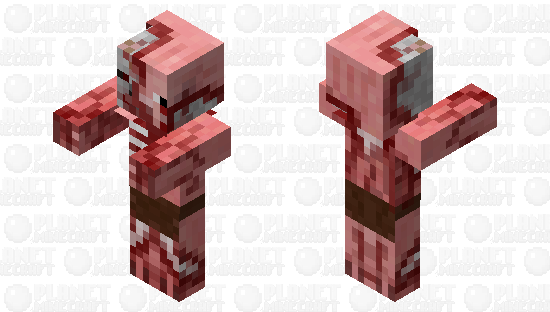 Beta pigzombie Minecraft Mob Skin