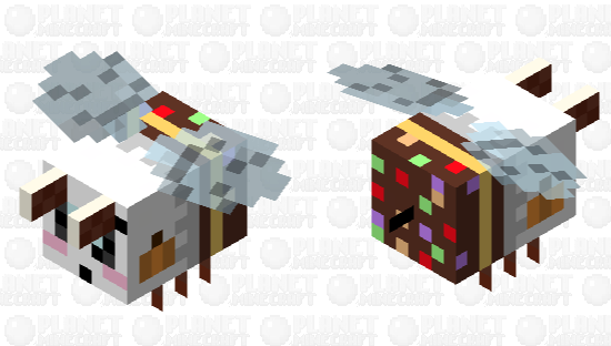 Boo-Bee Minecraft Mob Skin
