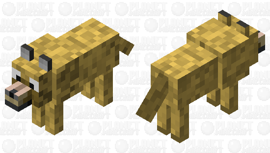 dog Minecraft Mob Skin